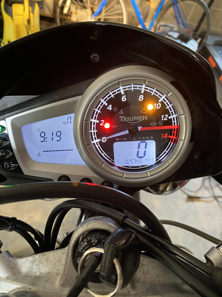 Street Triple 675 diagnostic codes - The Workshop - Triumph Motorcycle ...
