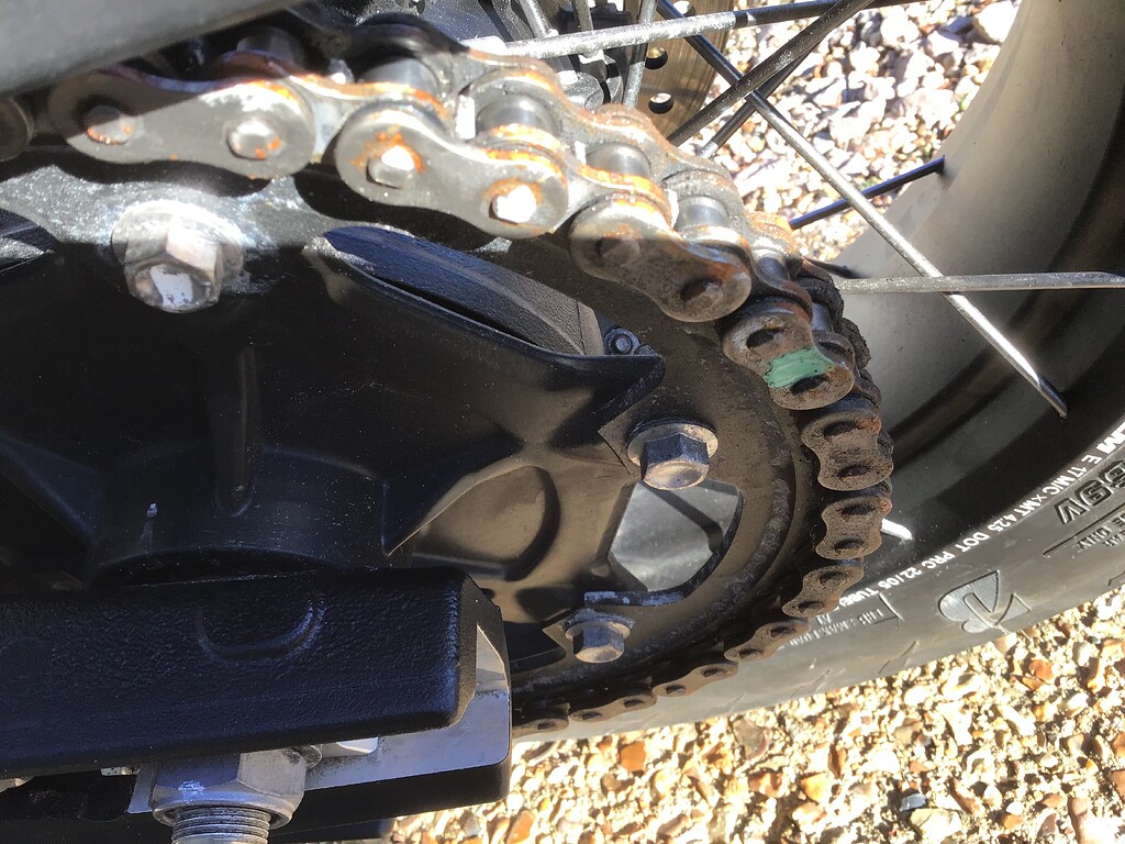 Chain rust - The Workshop - Triumph Motorcycle Forum
