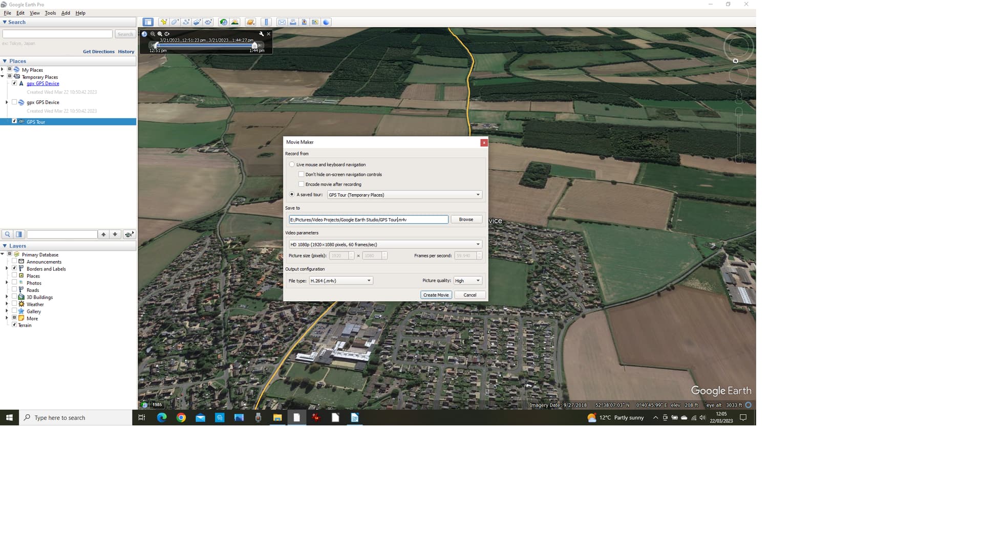 Creating a virtual track of your route using Google Earth Pro - How To ...